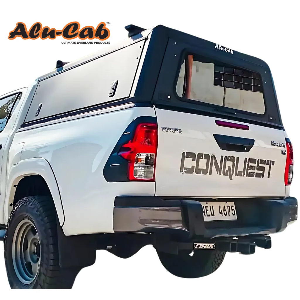 Hardtop Alu-Cab Explorer 3 Toyota Hilux 2005 to 2015 - Black – Xperts 4x4