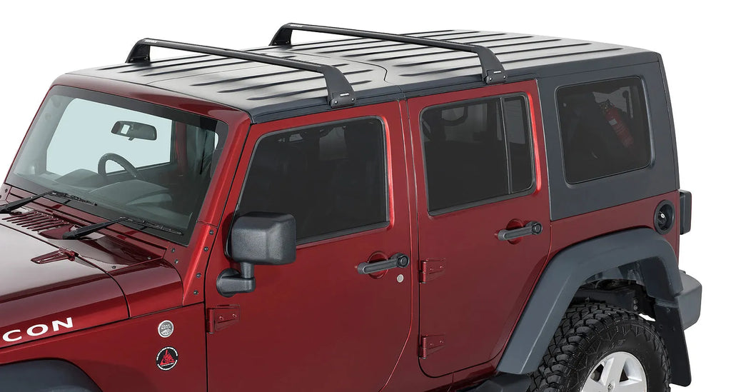Kit de 2x Roof-Bars Vortex SG Black - Rhino-Rack - Jeep JK/JL/JT – Xperts 4x4