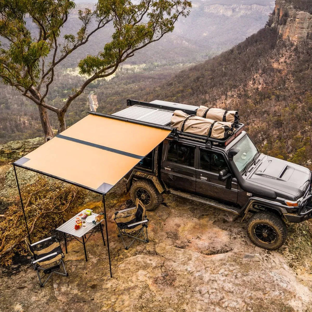 Auvent Touring ARB Aluminium | 2500x 2500mm | Black Edition – Xperts 4x4