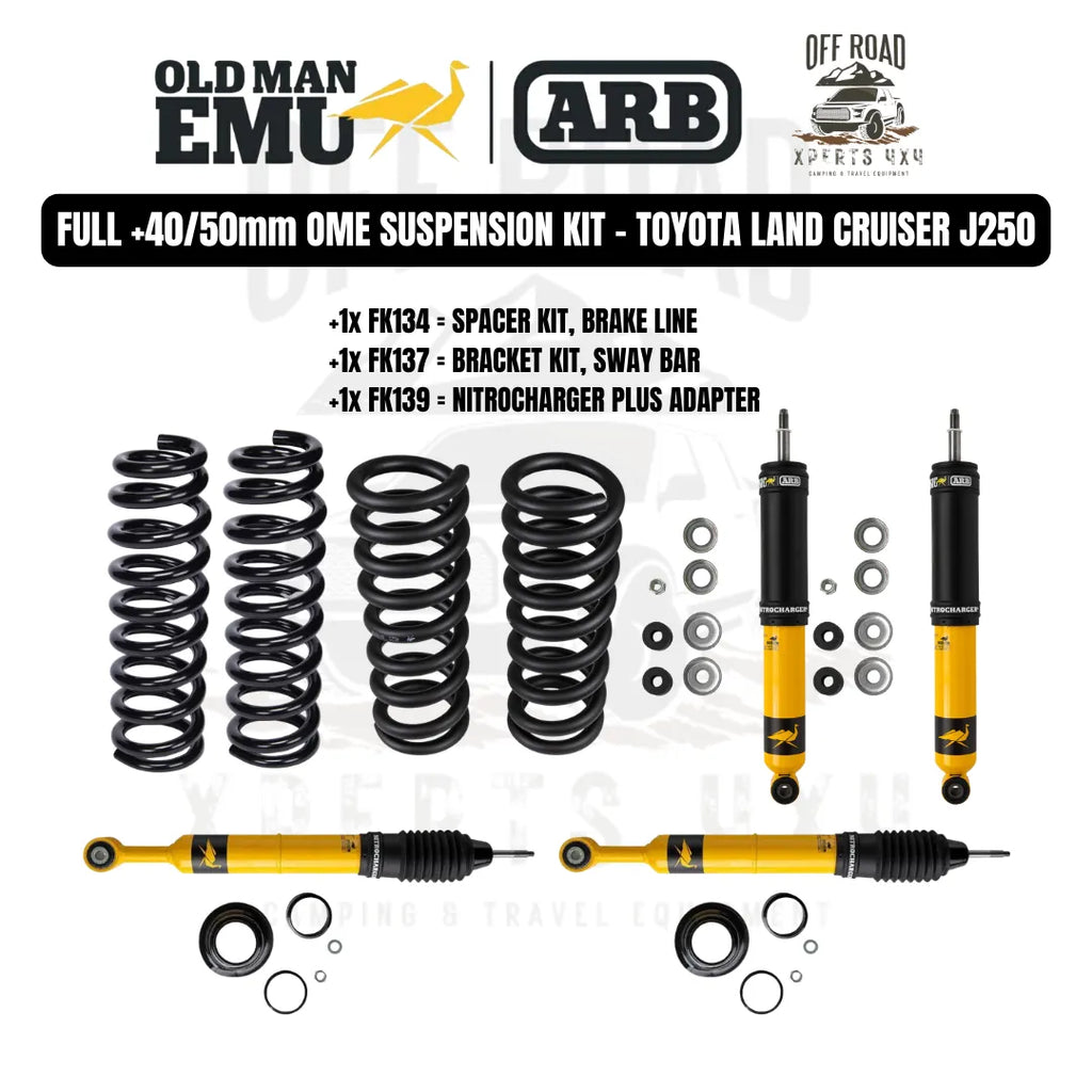 Kit Suspension OME +40/50mm - Toyota Land Cruiser Prado J250 – Xperts 4x4