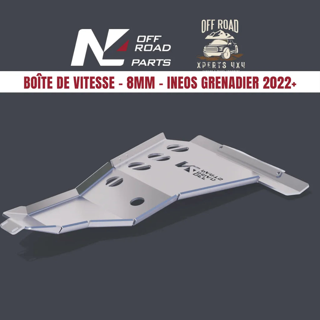 Ineos Grenadier 2023+ Gearbox Armor | N4-Offroad - 8mm – Xperts 4x4