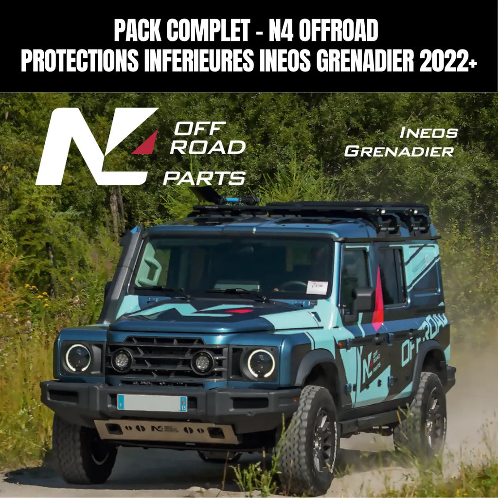 Complete Pack - Ineos Grenadier Lower Armor 2022+ | N4 Offroad – Xperts 4x4