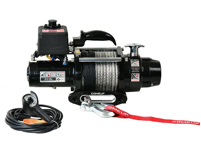 COMEUP DV-6 winchS 2722 kg - 12V | Waterproof Synthetic Cable – Xperts 4x4